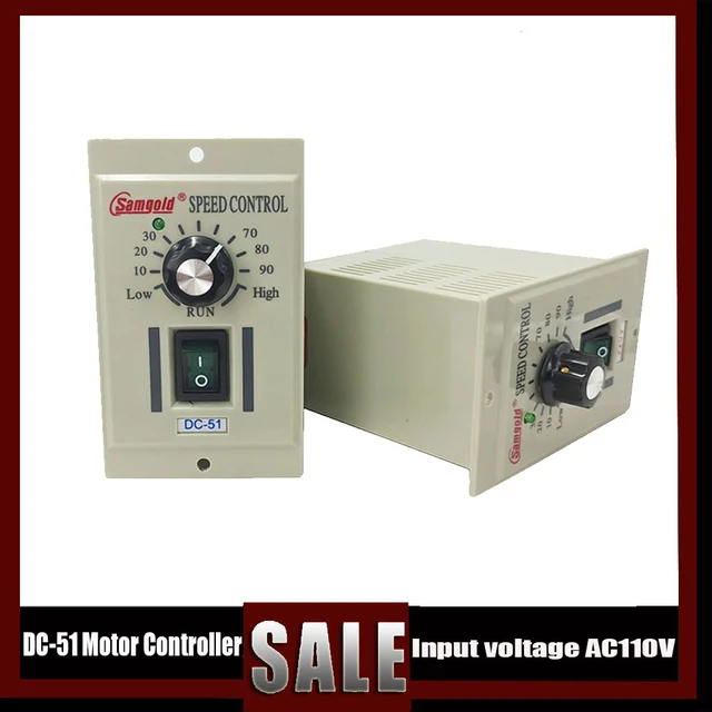 Input AC110V DC-51 Motor Speed Controller Permanent Magnet, 52% OFF