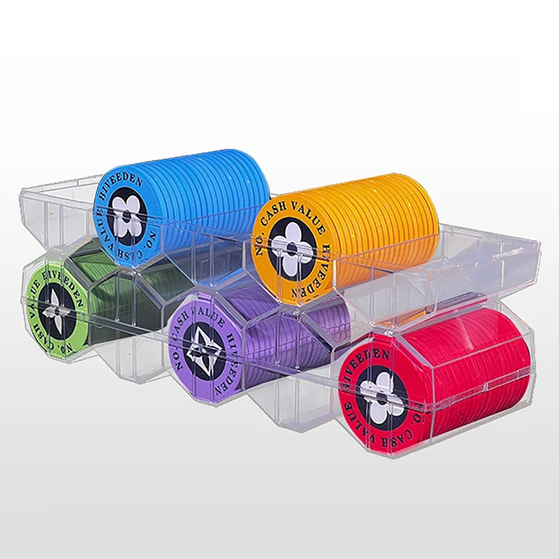 100-Chips-Poker-Chips-Box-Acrylic-Fine-Chips-Transparent-Boxes-Casino ...