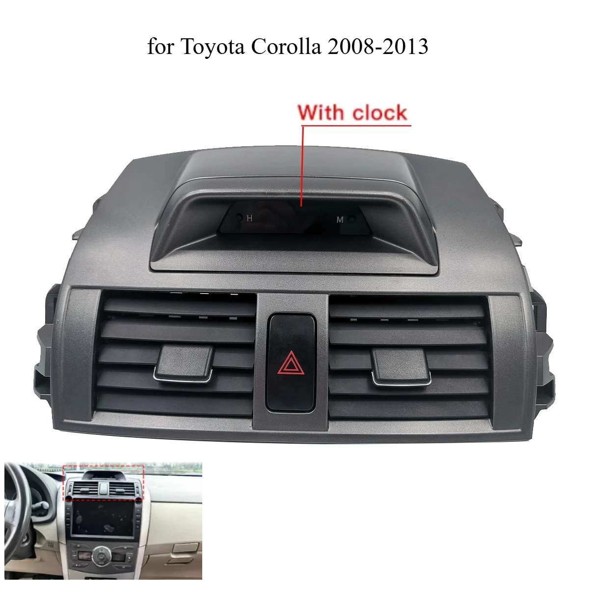 Suitable for Toyota Corolla 2008-2013 car air conditioner trend with ...
