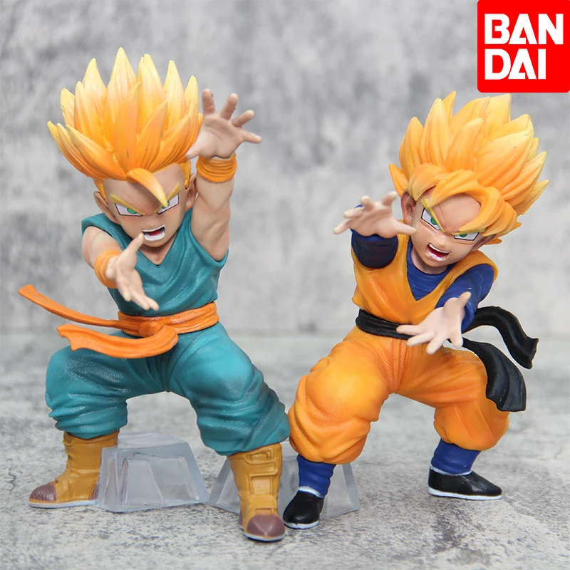 BANDAI-Anime-Dragon-Ball-Z-Son-Goten-Figure-Super-Saiyan-Trunks-Action ...