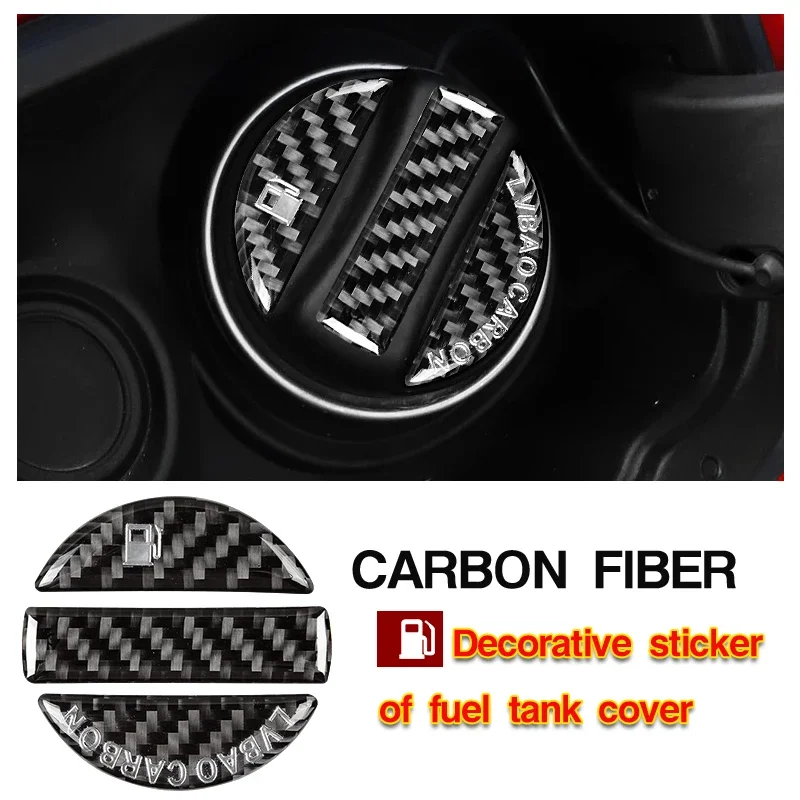 Carbon-Fiber-Fuel-Tank-Cap-Cover-Decorative-Stickers-For-Chevrolet ...