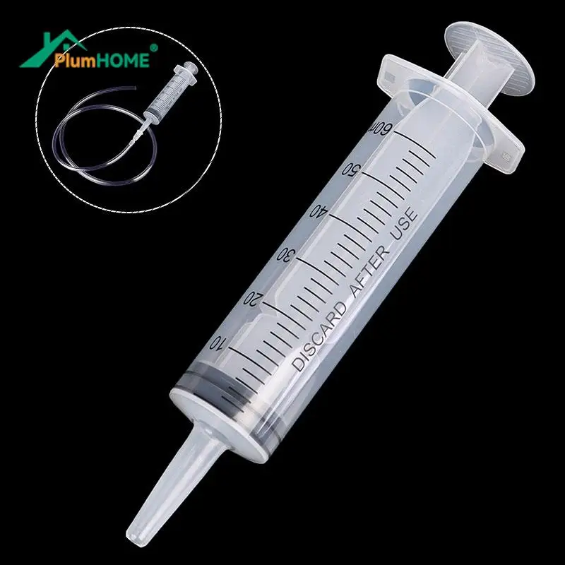 1-Set-200ml-Large-Capacity-Syringe-Inlet-Pump-Oil-Measuring-1M-Silicone ...