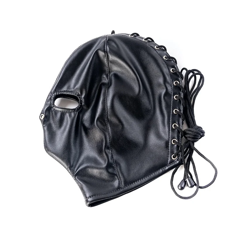 Medieval - Faux Leather Mask - Shiny Fashion | LALE LOOK