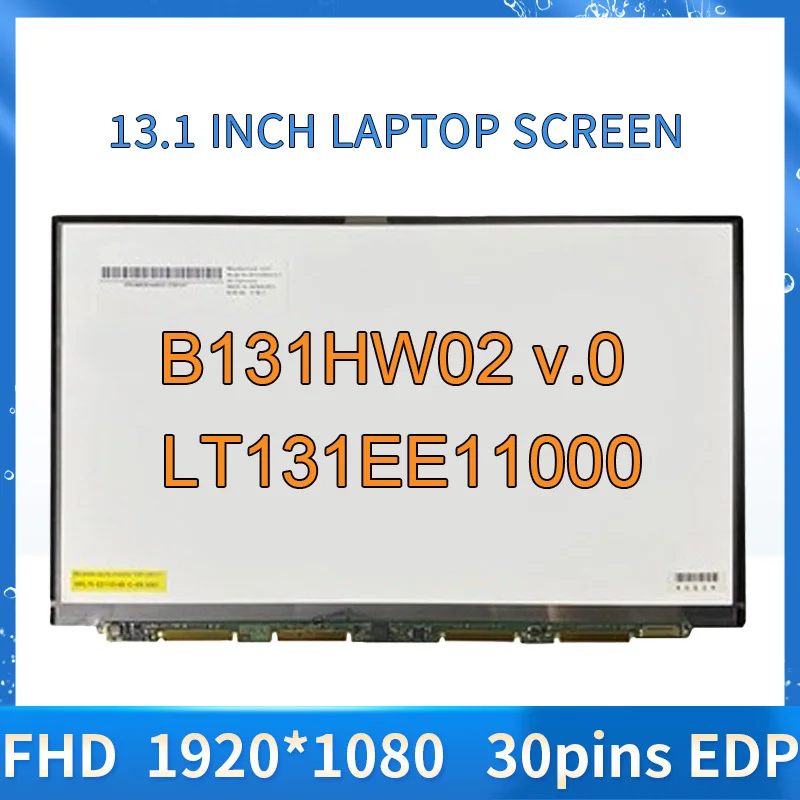 Original New A+ B131HW02 V.0 V0 LT131EE11000 13.1" LCD Screen Display For SONY VAIO VPC-Z FHD ...