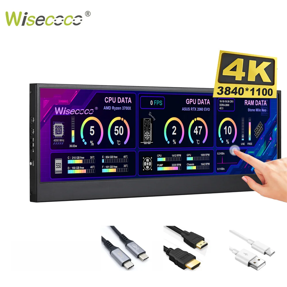 14-Inch-4K-Type-C-USB-Stretched-Bar-Touch-Display-Portable-Monitor-Car ...