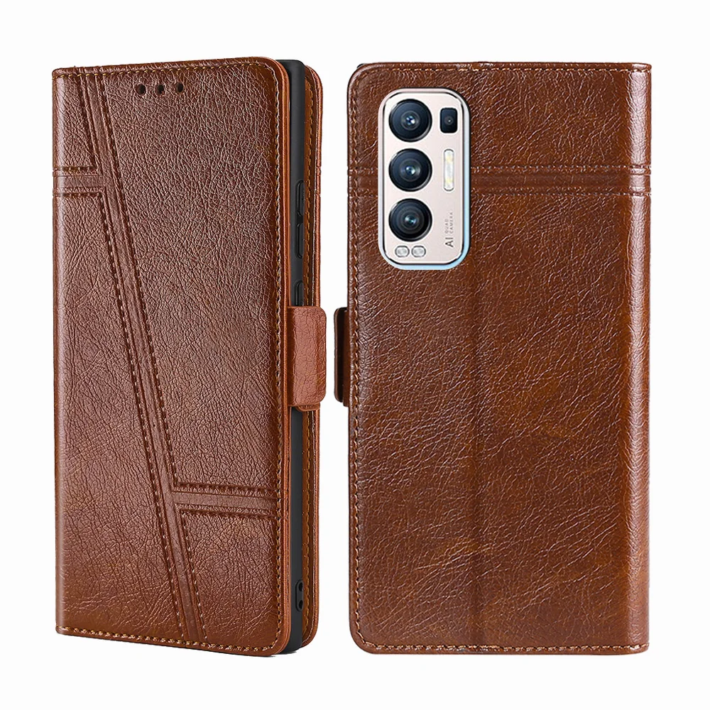 Leather Wallet Flip Case For OPPO F23 F5 F3 Lite F7 Youth F9 F11 F17 ...