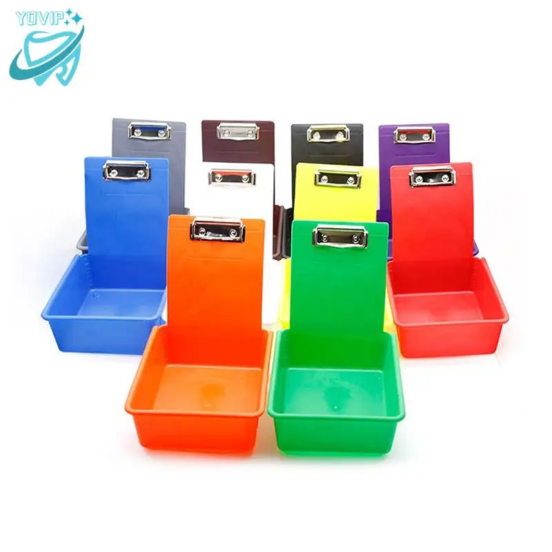 Dental-Lab-Storage-Box-Colourful-PP-Plastic-Work-Tray-Pans-Durable-Case ...
