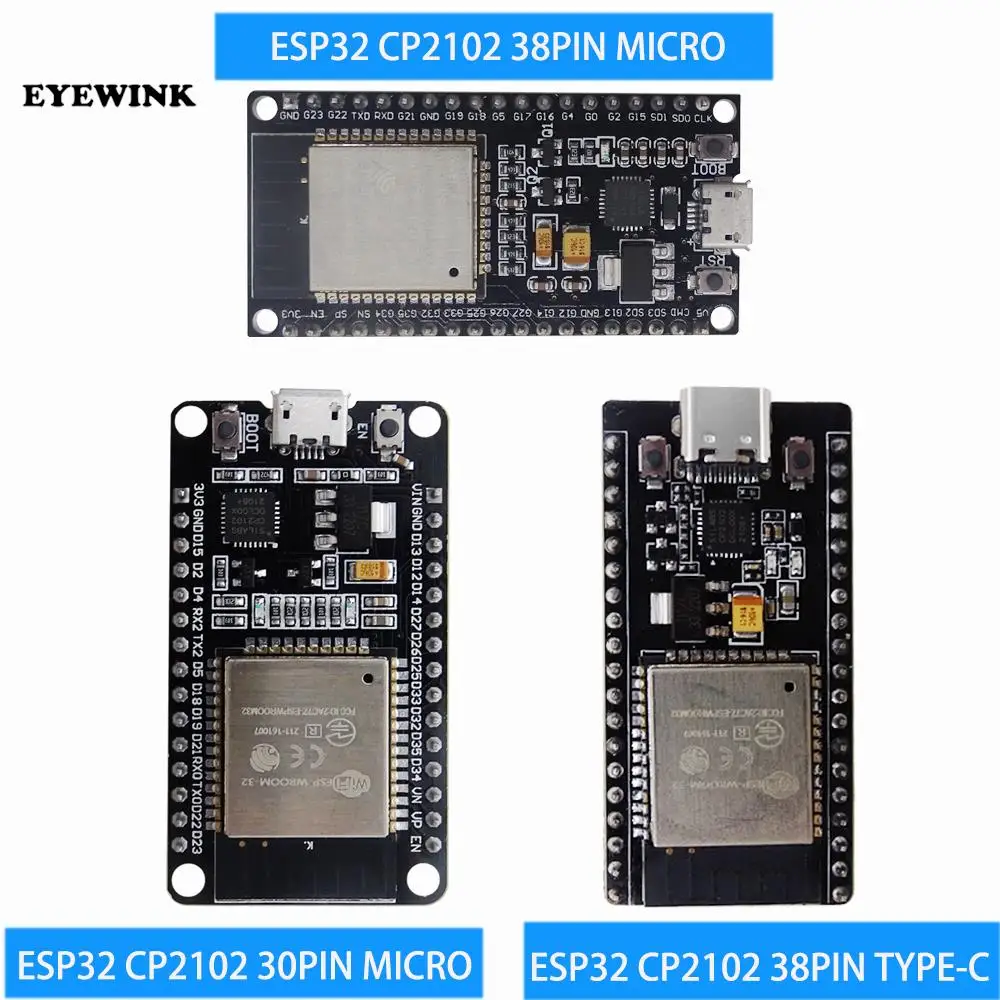 ESP32 Development Board WiFi+Bluetooth Ultra Low Power Consumption Dual ...