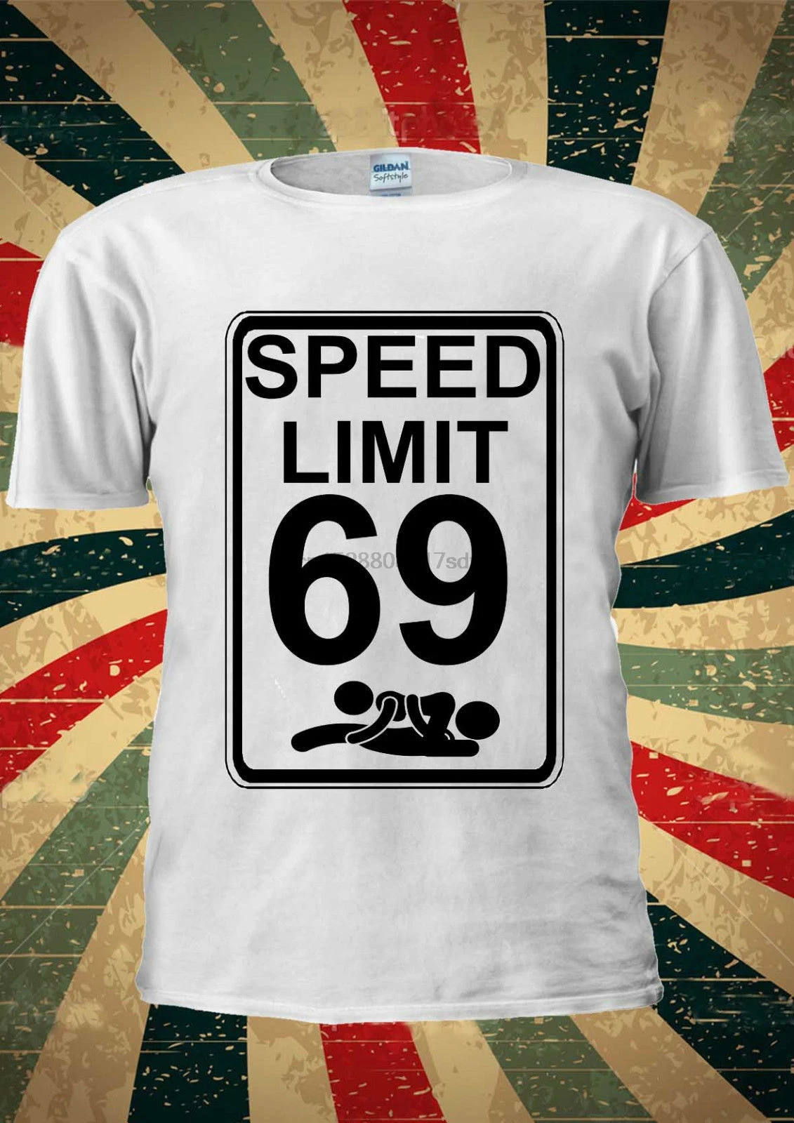 Speed Limit 69 Sex Position Funny T Shirt Vest Top Men Women Unisex