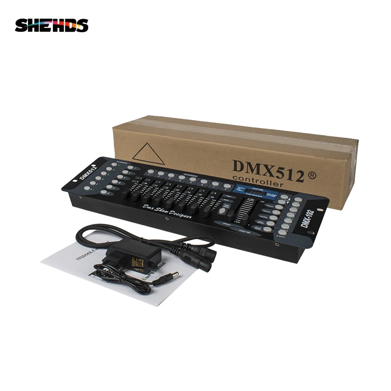 SHEHDS-DMX192-Controller-Console-8-Programmable-Scenes-Voice-Features ...