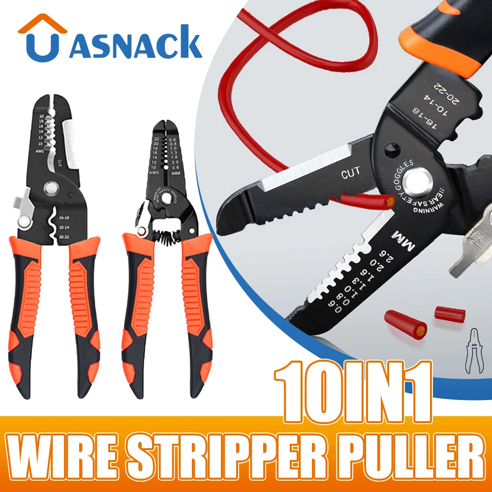 10in1-Wire-Stripper-Puller-Multifunctional-Electrician-Wire-Stripper ...