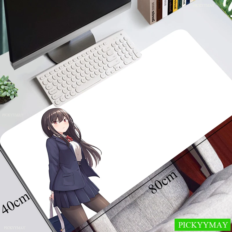 Anime Girl On Computer