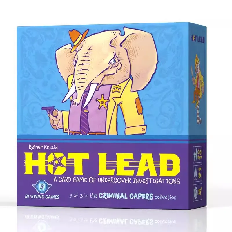 Hot Lead Board Game 2 to 5 players, family, party, funny table game ...