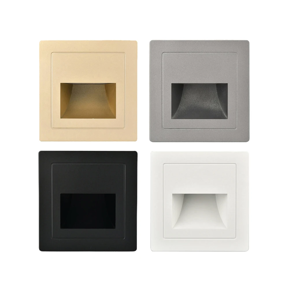 Recessed Led Wall Lamp Switch to Control Stair Case Light AC180-220V ...