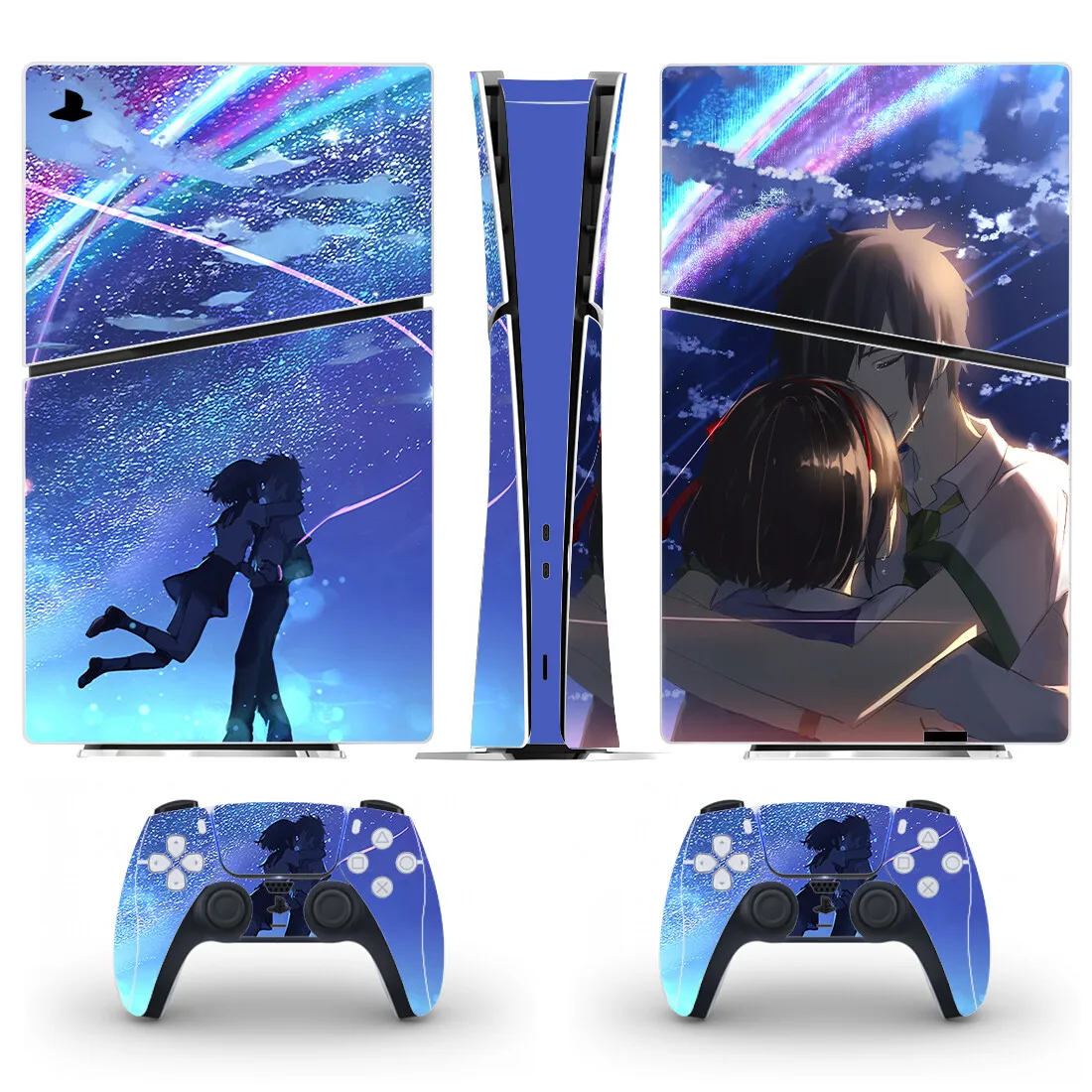 Anime Your Name PS5 Slim Digital Skin Sticker for Console & 2 ...