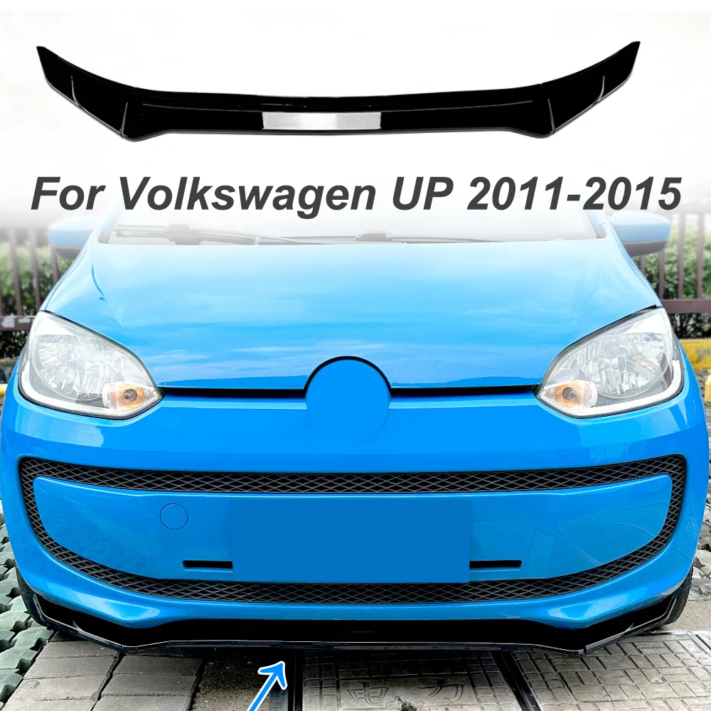 For-Volkswagen-UP-2011-2015-Front-Lip-Spoiler-Front-Wind-Knife-Blade ...