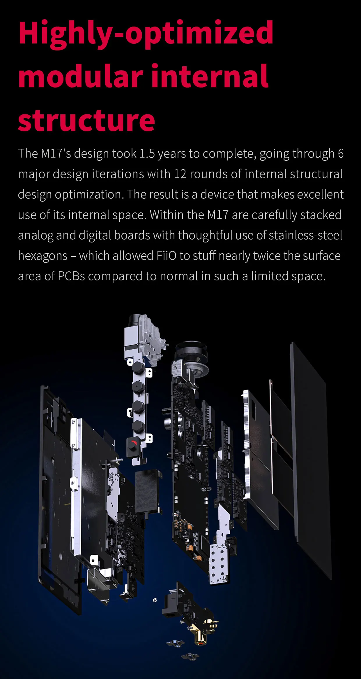 FiiO M17 Музыкальный плеер | AliExpress