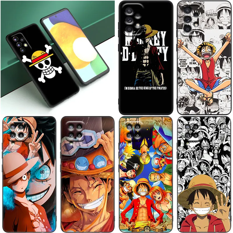 Anime-One-Piece-Monkey-D-Luffy-Case-For-Samsung-A12-A13-A14-A22-A23-A32 ...