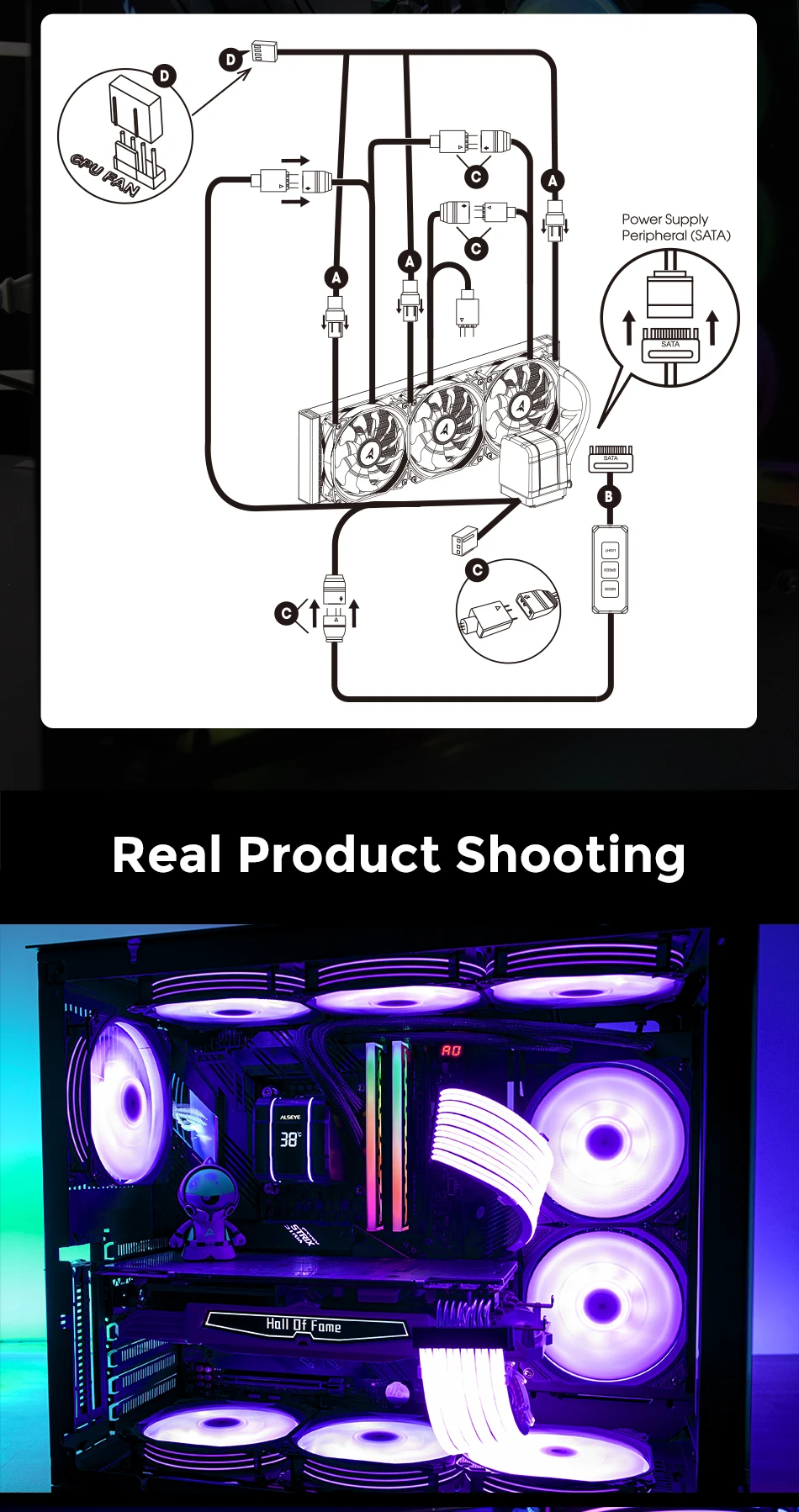 Buy The Best ALSEYE M360 Plus CPU Liquid Cooler In Nepal - Specs And ...