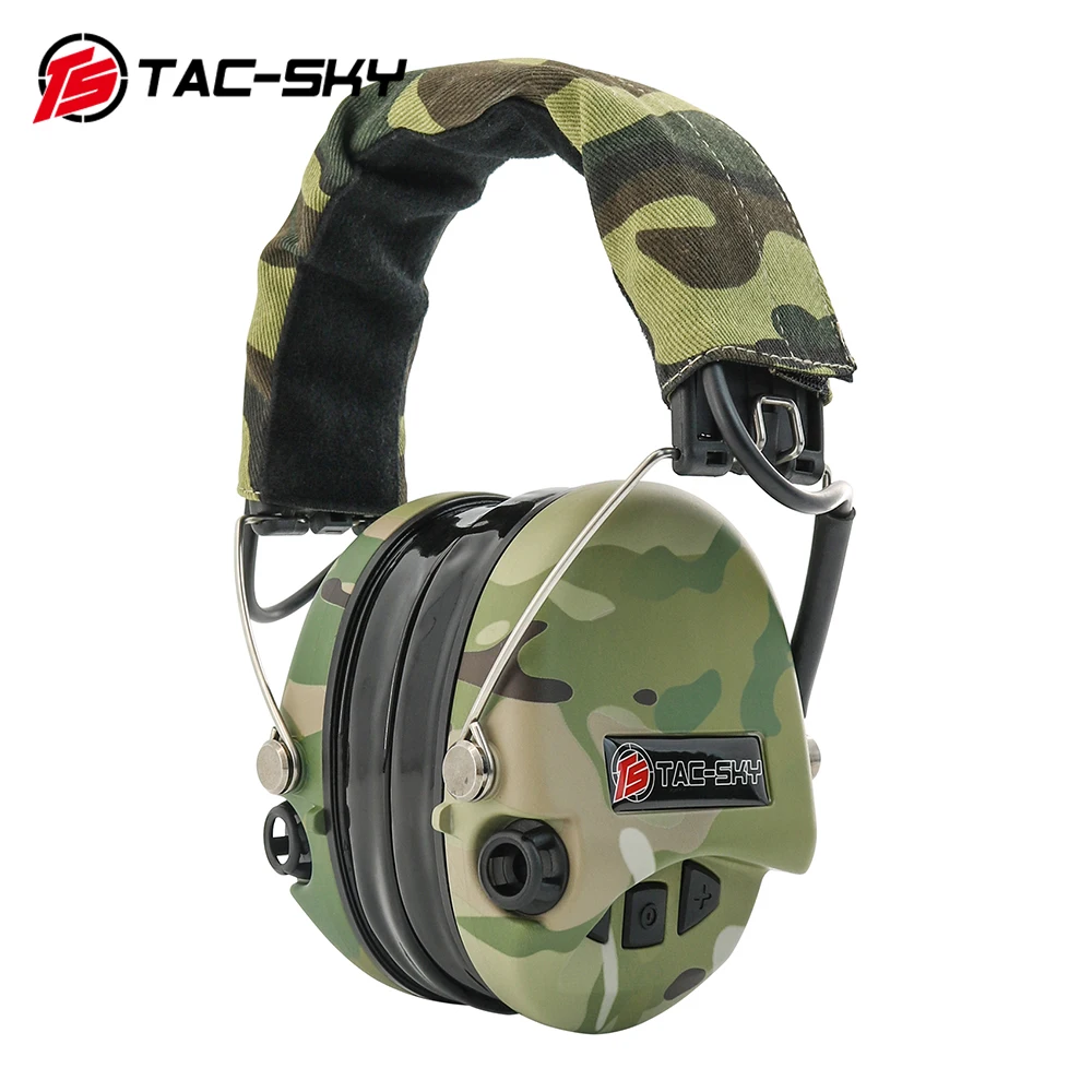 TAC SKY SORDIN IPSC Tactical Silicone Earmuffs Electronic Hearing ...