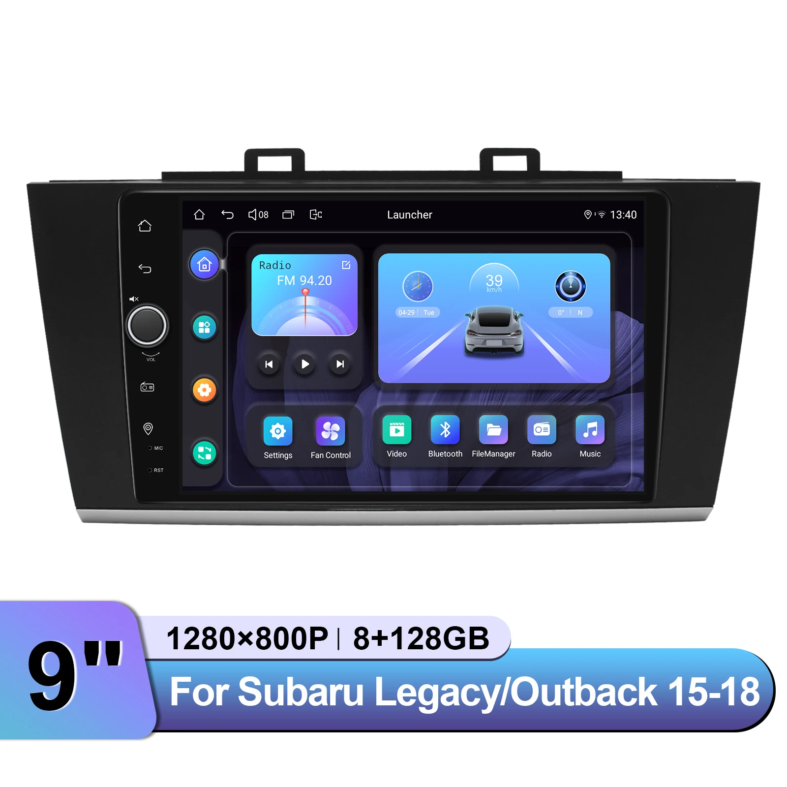 JOYING Plug and Play 9 Inch Car Radio Stereo Head Unit With Carplay ...
