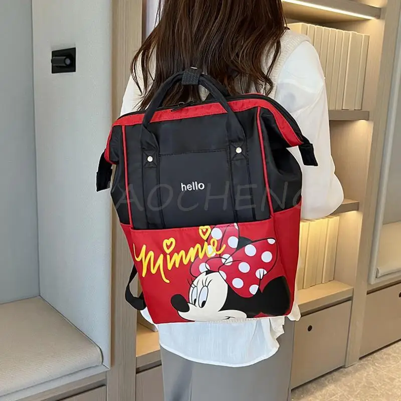 Disney-mochila-con-estampado-de-Mickey-y-Minnie-para-mam-bolsa-de-viaje ...