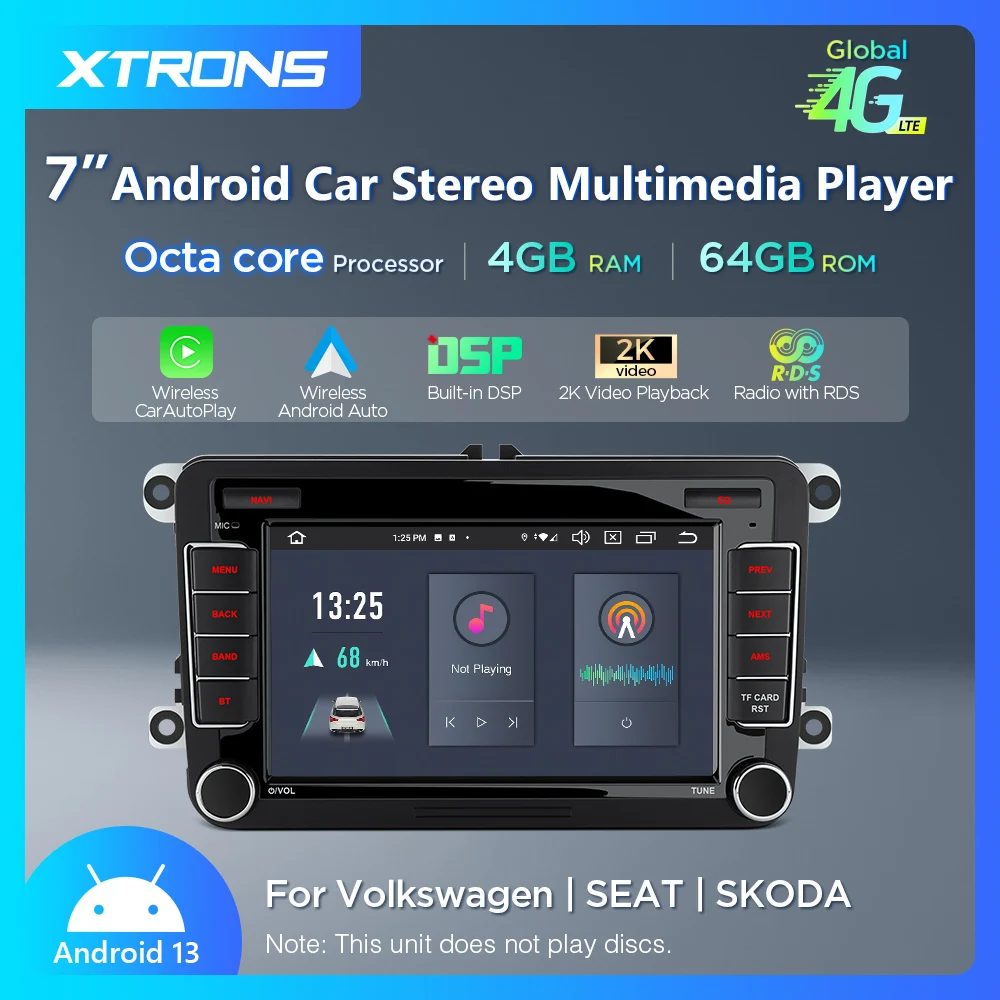 XTRONS-7-Inch-Android-13-Octa-Core-4-64-Car-Multimedia-Player-for ...