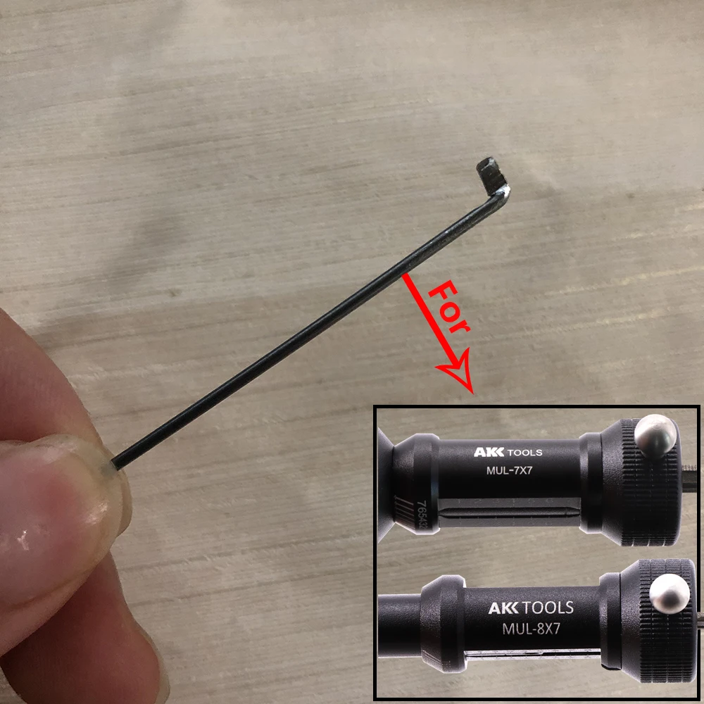 AKK Tool Replacement Pins For MUL-7X7 MUL-8X7 Locksmith Tool Stainless ...