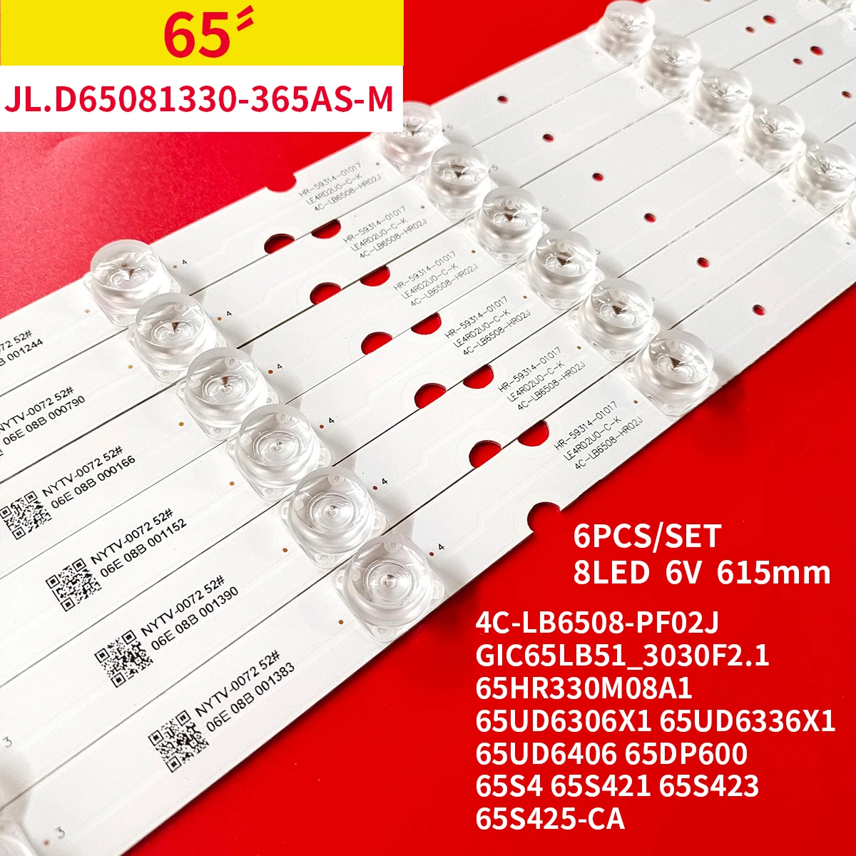 New-LED-Backlight-Strip-for-TCL-65-TV-65DP600-65UD6336X1-65S4-65S421 ...