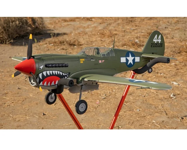 AF Model RC Warbird P-40 P40 Warhawk 1100mm Wingspan Propeller Plane