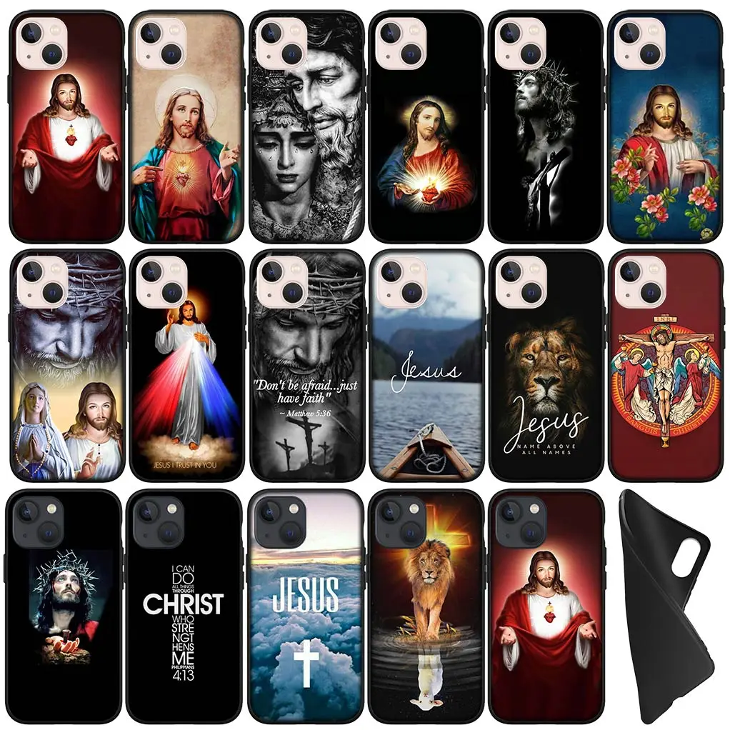 Jesus-Cross-God-Flexible-Phone-Cover-Case-for-Apple-iPhone-15-14-Plus ...
