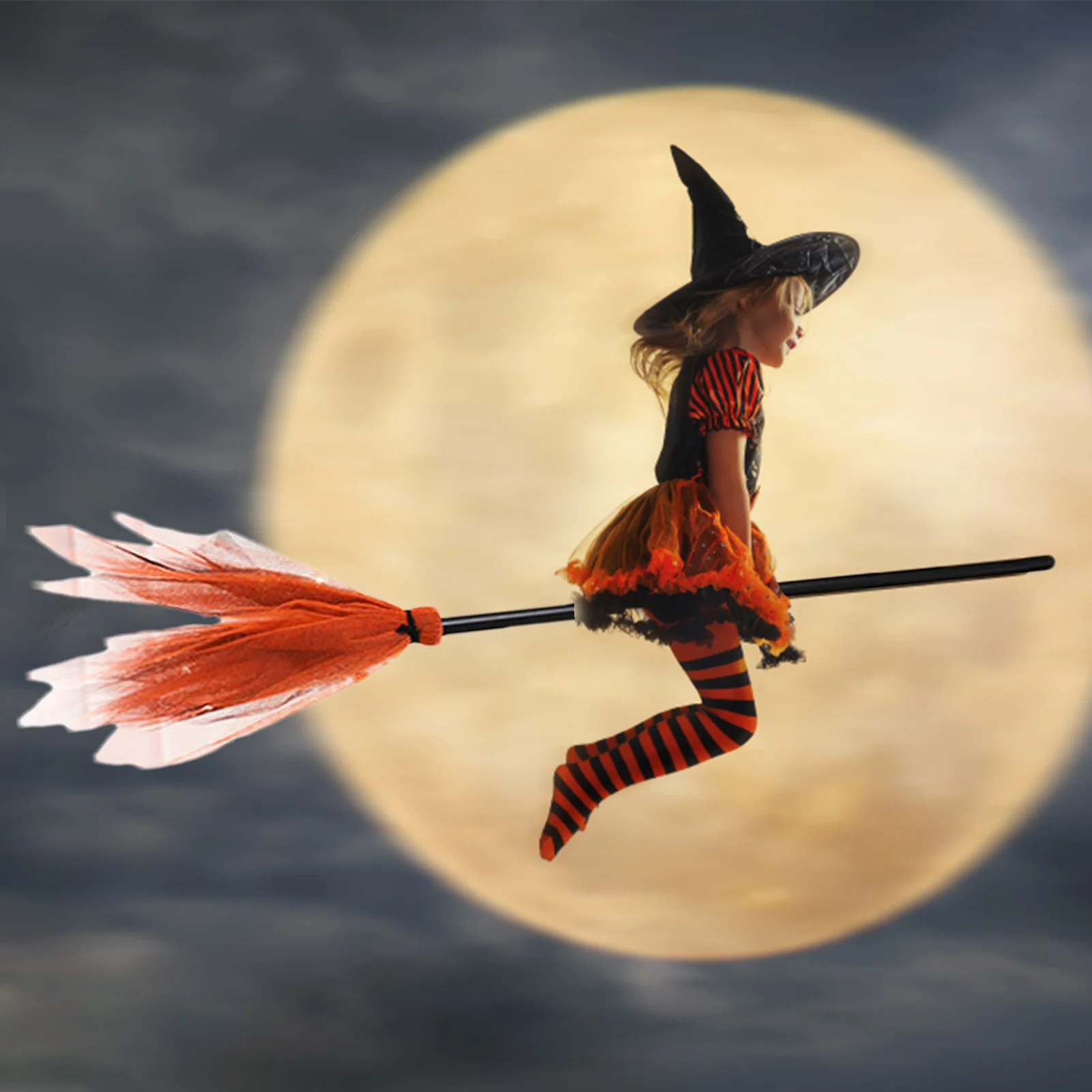 Halloween Witch Broom