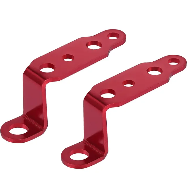 Motorcycle LED Headlight Bracket Rearview Mirror Lamp Spotlight ...