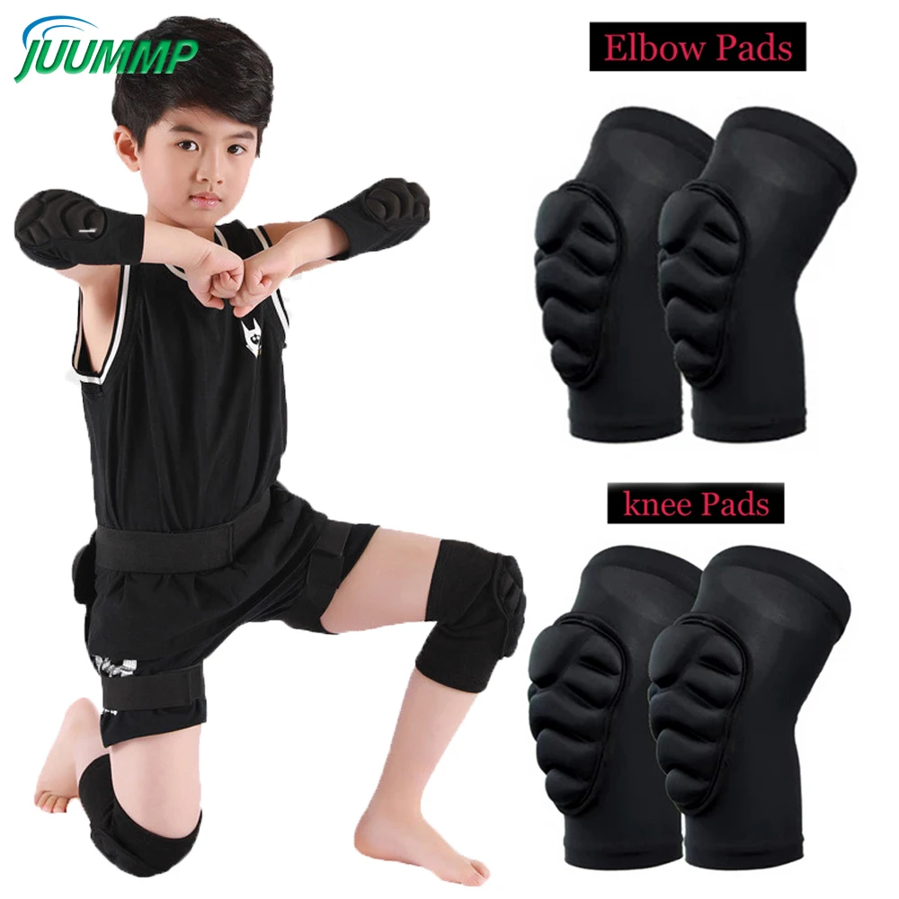 1Pair-Thick-Sponge-Knee-Pads-Elbow-Sleeves-Avoidance-Sport-Kneepad ...