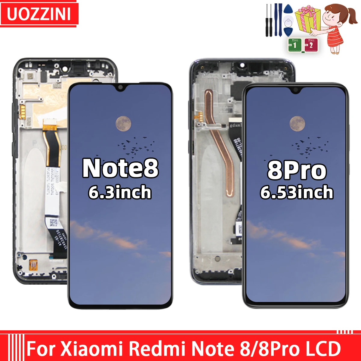 6-3-For-Xiaomi-Redmi-Note-8-Note-8-Pro-LCD-Display-With-Touch-Screen ...