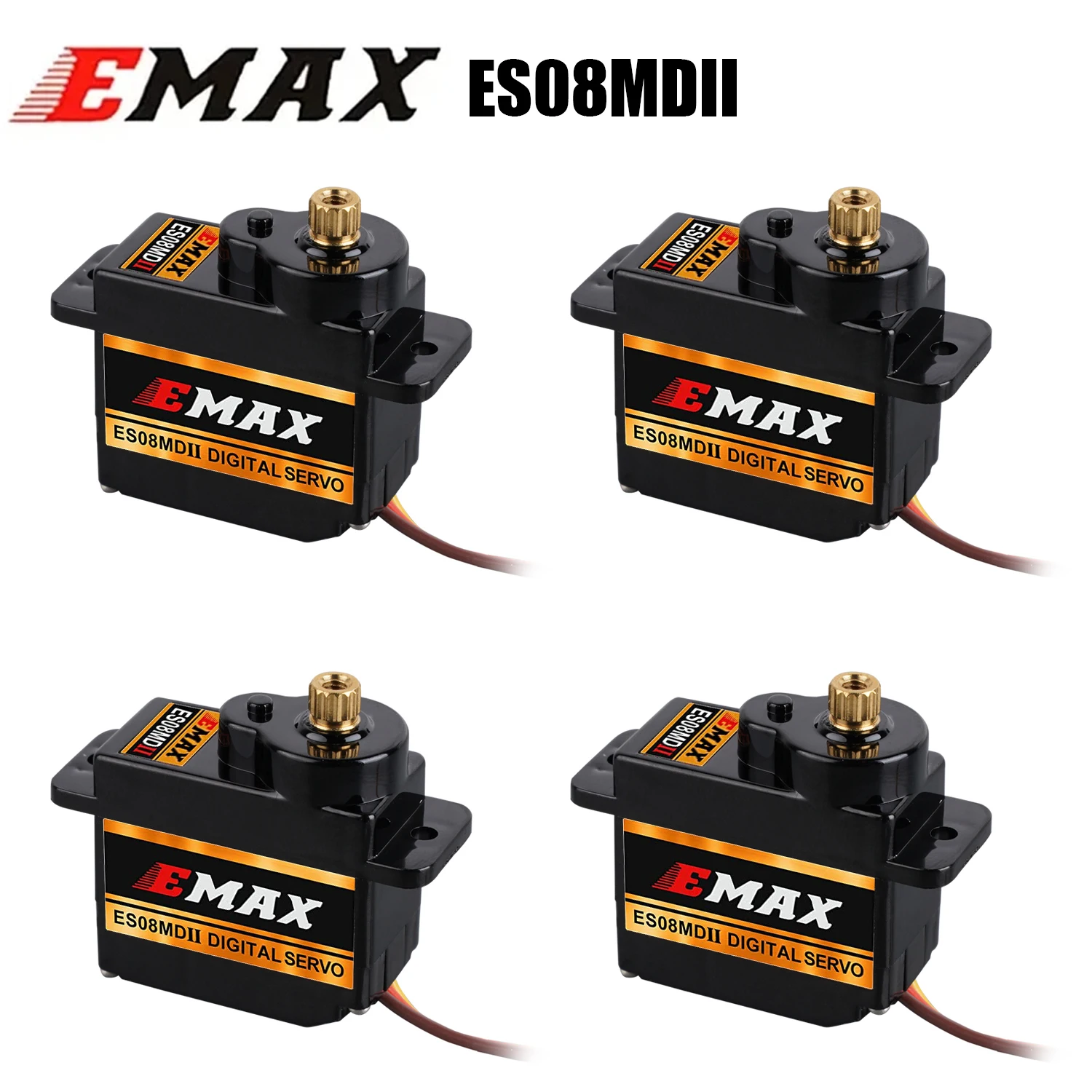 EMAX-Mini-Metal-Servo-Digital-para-Avi-o-Modelo-RC-de-alta-velocidade ...