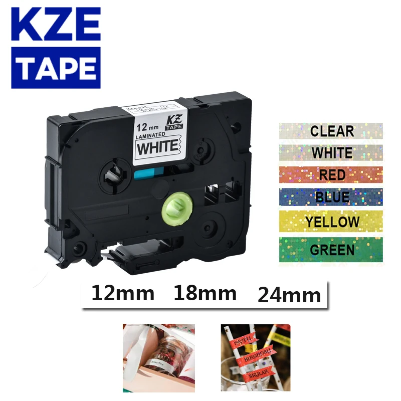 12mm Laminated Colorful Glitter Starry Sparkling Laser Checkered Label ...