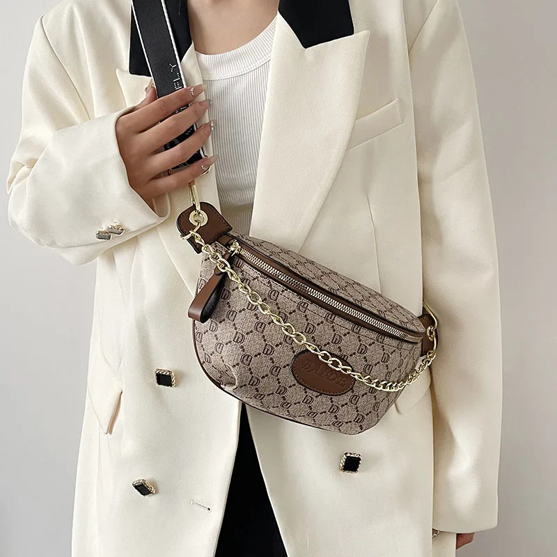 Classic-Design-Women-Waist-Bag-Designer-Chest-Bag-Quality-Leather-Fanny ...
