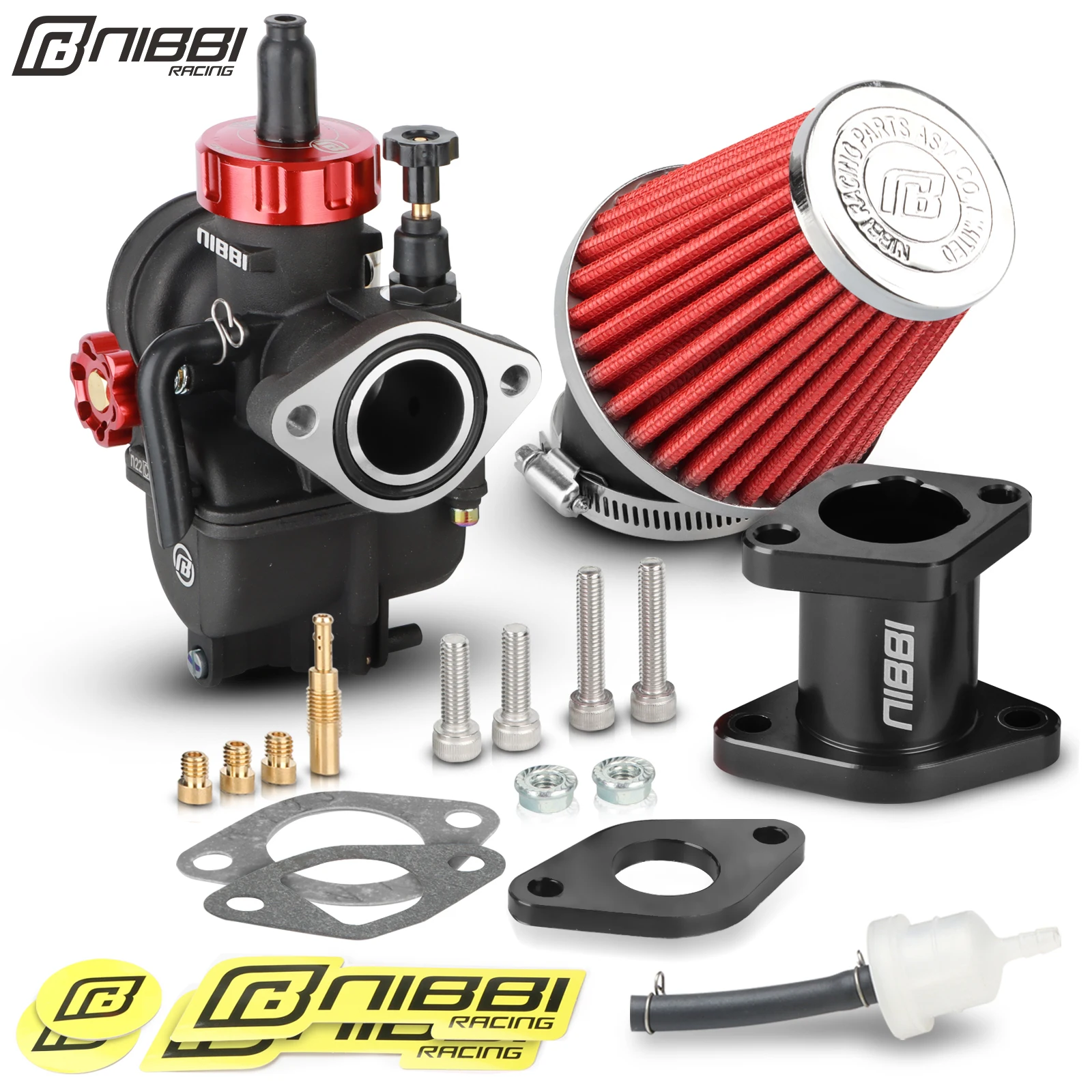 212 Carburetor CNC Intake Manifold For Predator 212cc Honda GX200 196cc ...