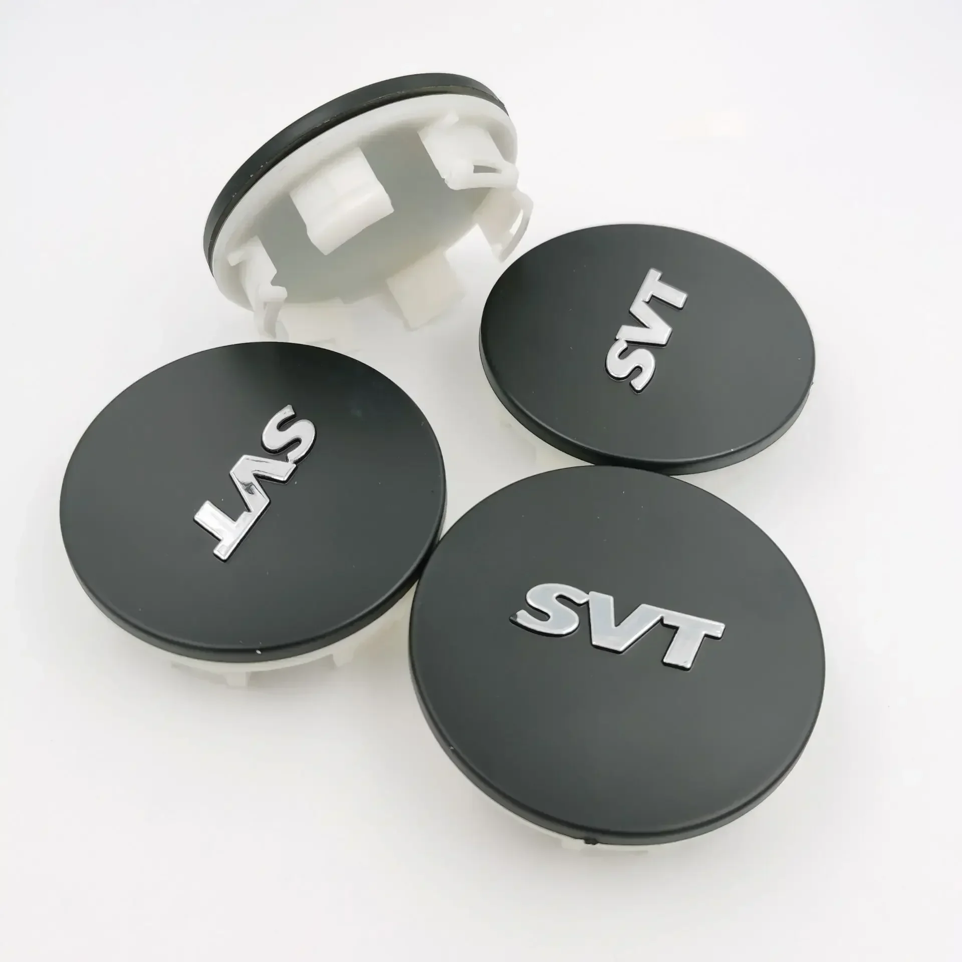 Newest-4pcs-X-65mm-Car-SVT-Logo-Refit-Wheel-Center-Hub-Cap-Rim-Emblem ...