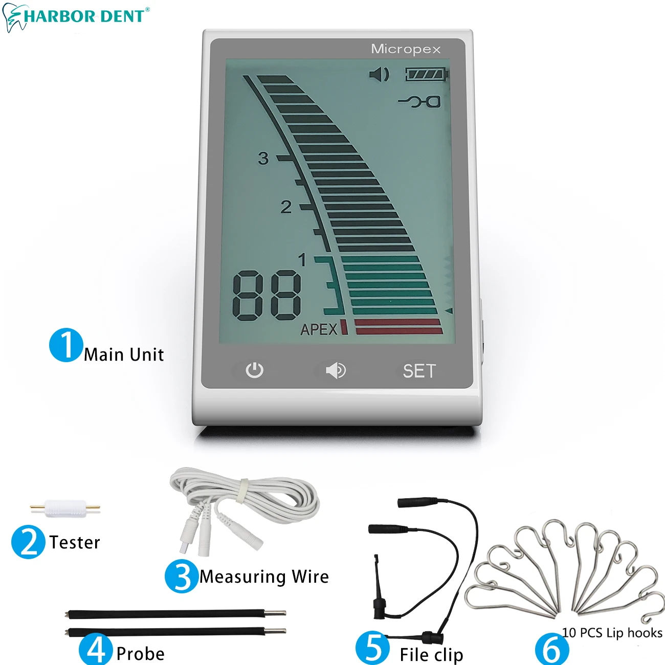 Dental-Laboratory-Micropex-Surgical-Root-Canal-Apex-Locator-Mini-Root ...
