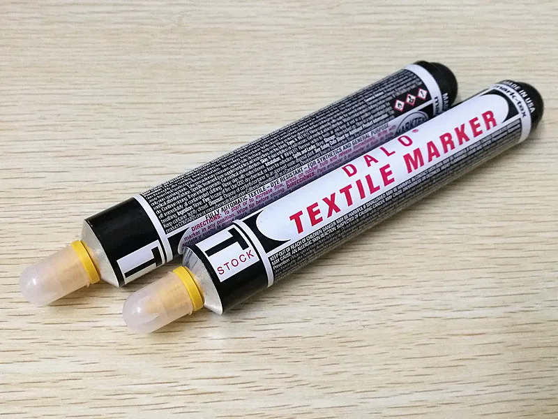6pc-lot-DYKEM-DALO-Yellow-Oil-Pen-Textile-Anti-DDoS-Pen-Label-Pen-High ...