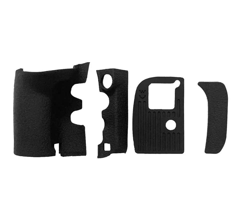 NEW 4PCS Body Rubber Set Grip Rubber+tape Unit For Nikon D800 D800E ...