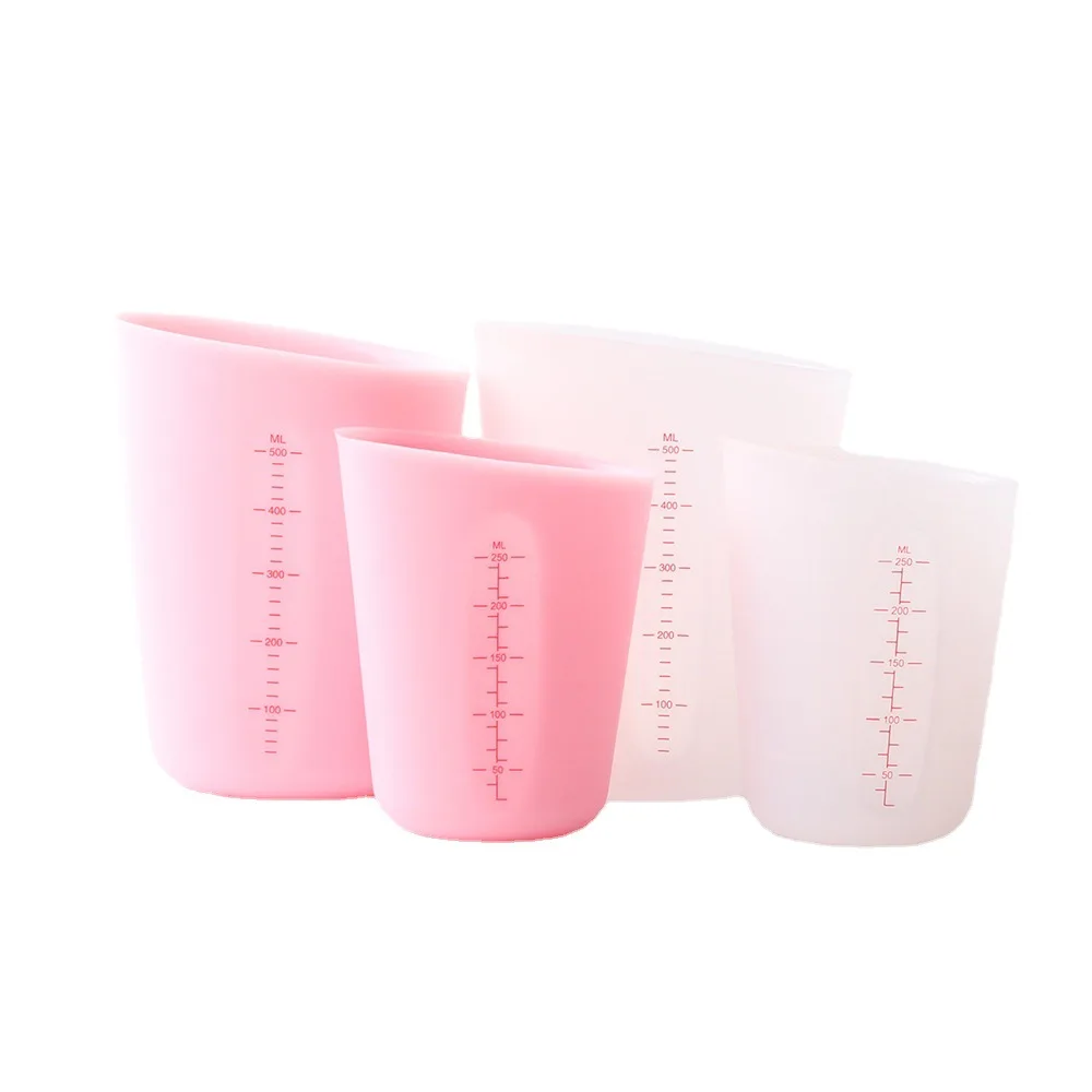 1Pc-Kitchen-Measuring-Tools-Silicone-Measure-Cup-250ml-500ml-Liquid ...