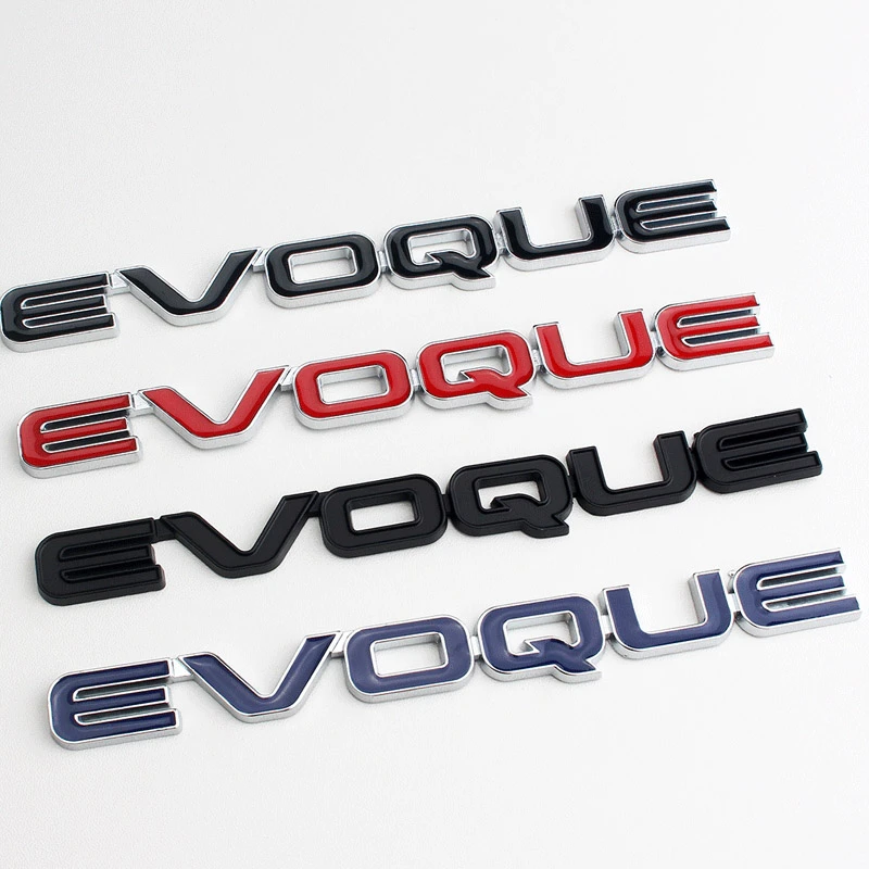 Metal Letters For Car Land Rover Range Rover Evoque Emblem Logo ...