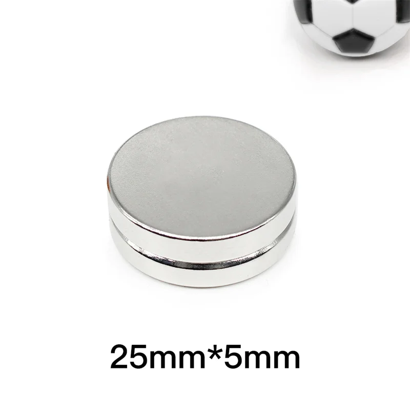 1~30PCS 25x5mm Disc Strong Powerful Magnets N35 Bulk Round Search ...