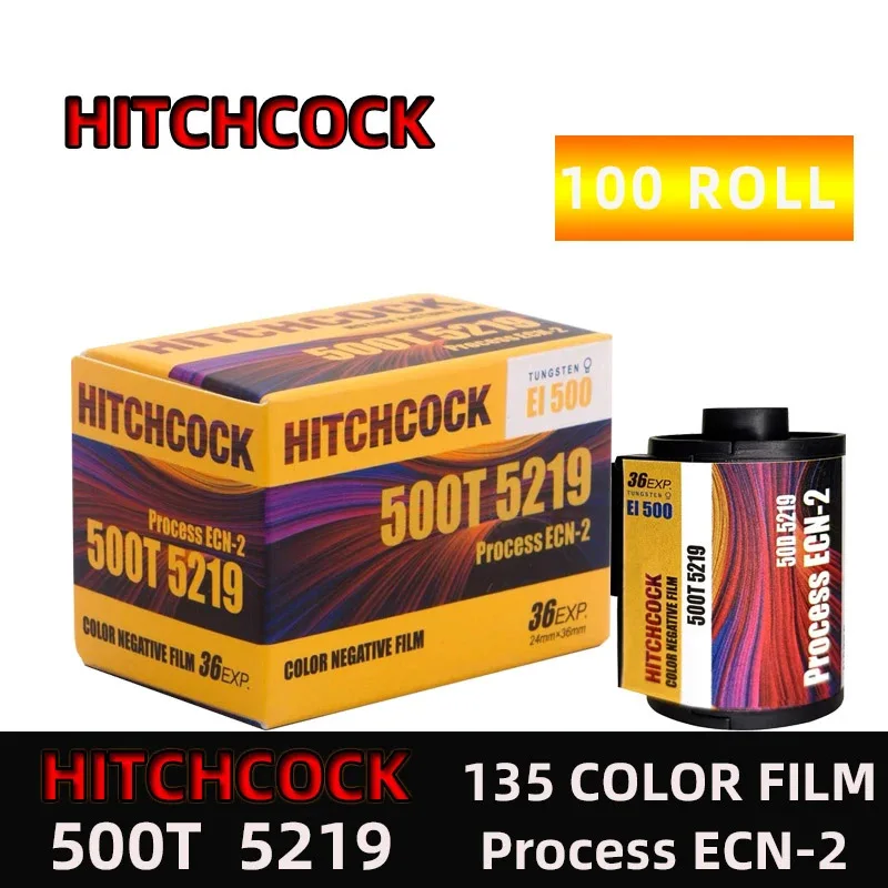 100-Rolls-HITCHCOCK-5219-500T-5203-50D-5207-250D-Negative-135-Flm-36 ...