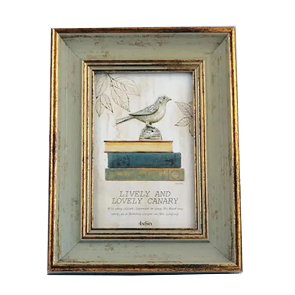 Moldura-de-madeira-vintage-Retrato-Photo-Frames-Poster-Horizontal ...