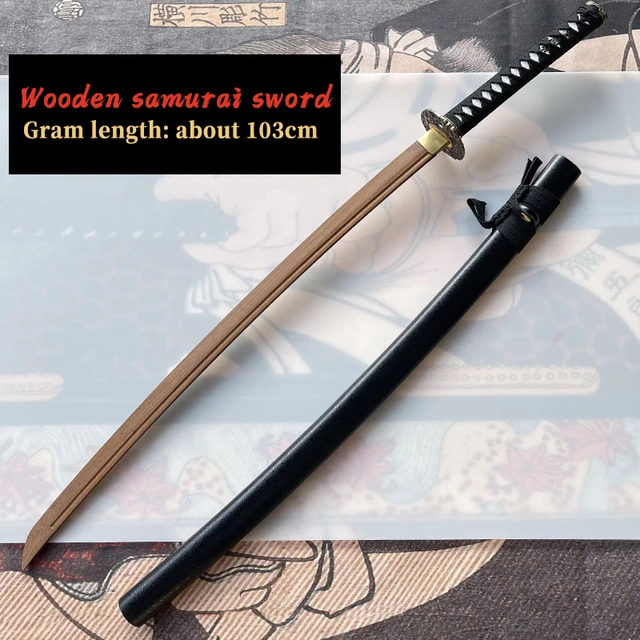 Wooden Katana With Sheath