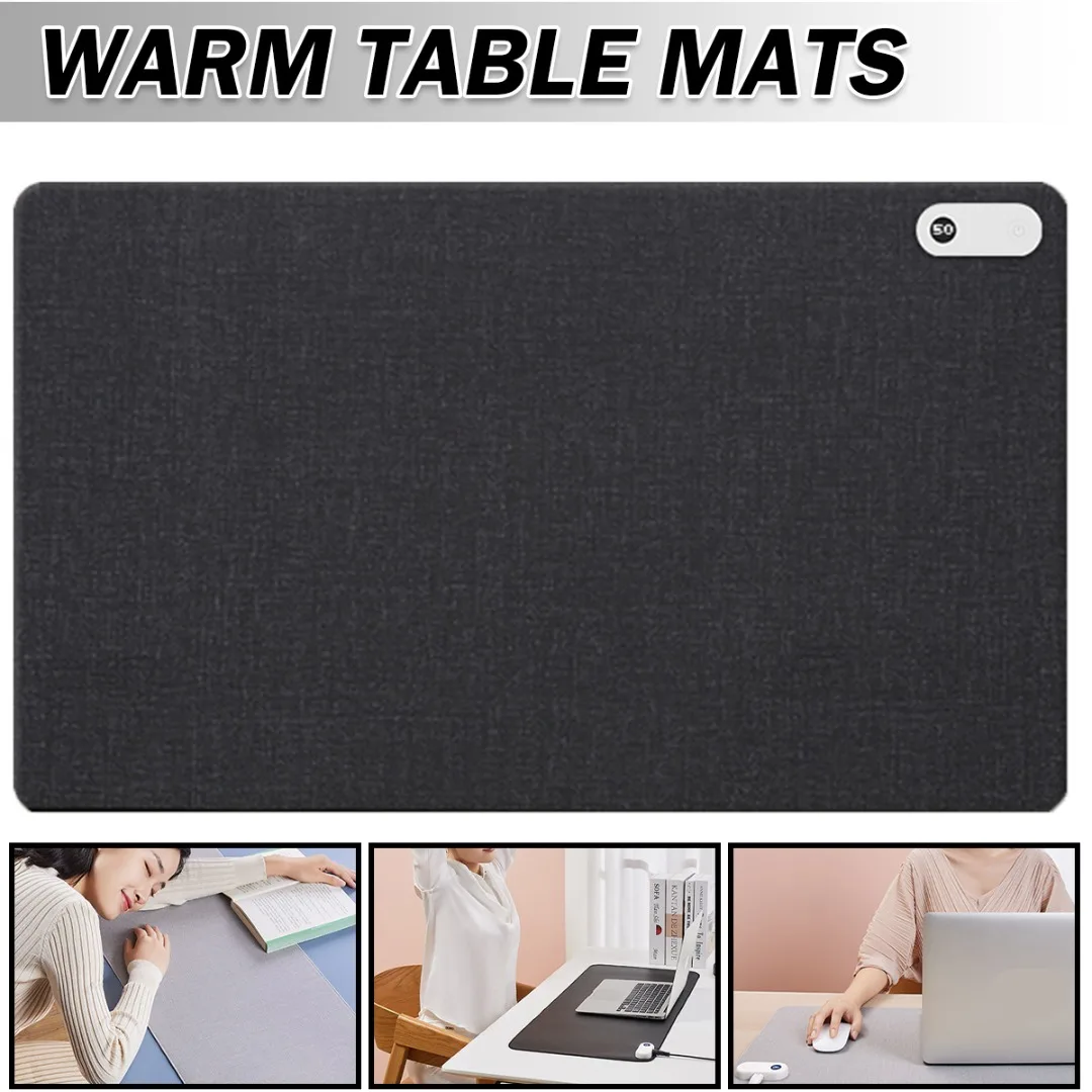 Smart-Heated-Electric-Heating-Pad-Office-Desktop-Digital-Display ...